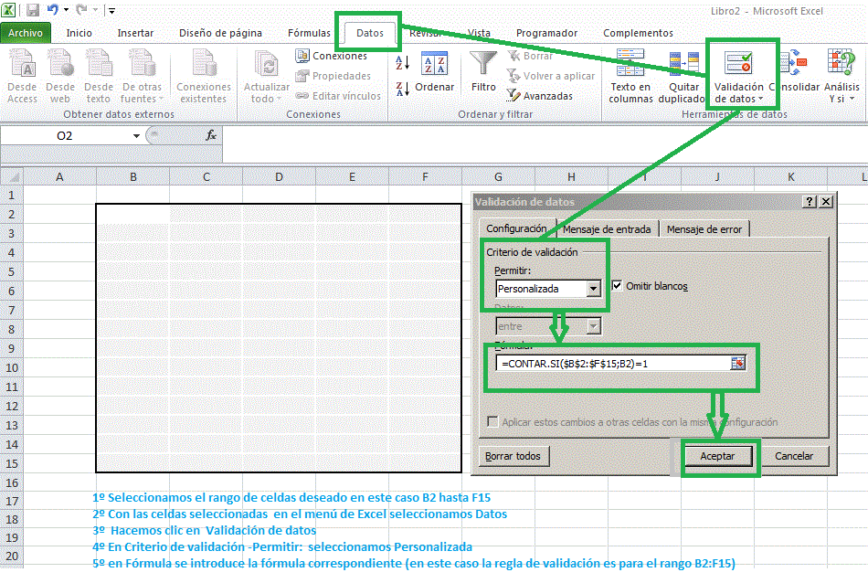 Como podemos hacer para no introducir datos duplicados en Excel | Excel ...